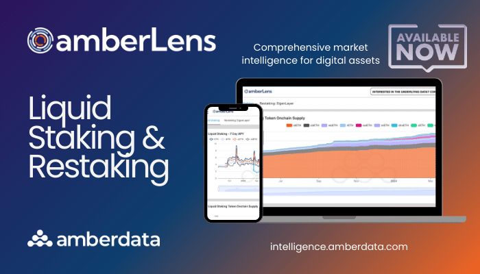 AmberLens Product Announcement: Liquid Staking and Restaking